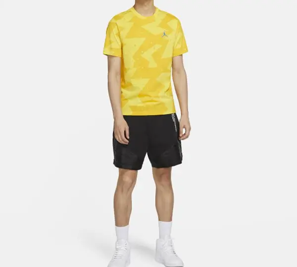 JORDAN Poolside Splash Ink Print Short Sleeve