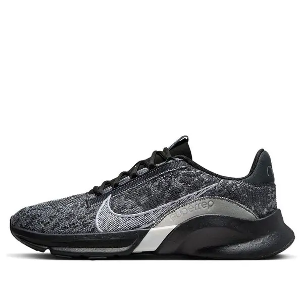 Nike Superrep Go 3 Next Nature Flyknit Athletic Sneakers - Anthracite/black/cool Grey