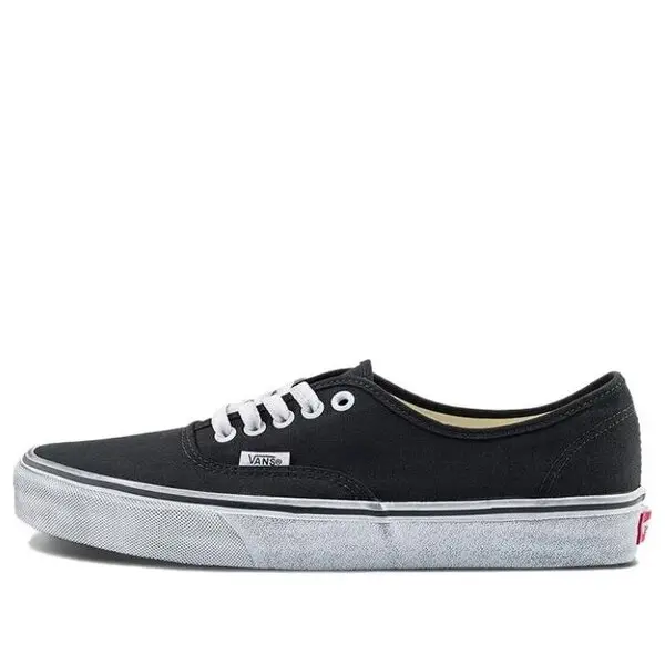 VANS Stressed Authentic Lace-up Sneakers - Black/white