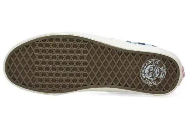 VANS John Van Hamersveld X Og Classic Slip-on 'stratosphere Checkerboard - Blue/white