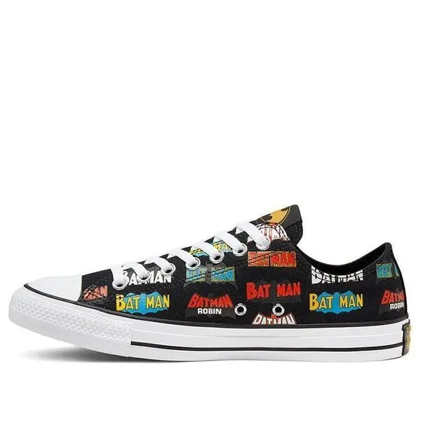 CONVERSE Batman X Chuck Taylor All Star Low "80th Anniversary Logo - Black