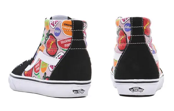 VANS Sk8-hi "strawberry" High Top Sneakers - Multi-color