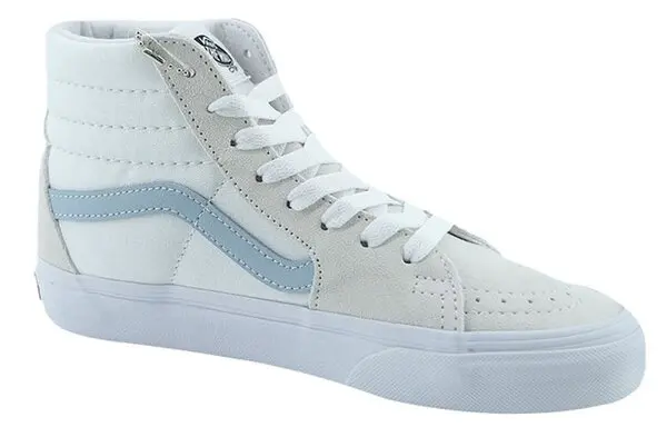 VANS Sk8-hi High-top Sneakers - White/blue