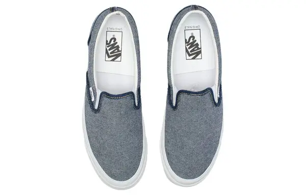 VANS Vault Og Classic Slip-on Lx 'inside Out Denim - Indigo