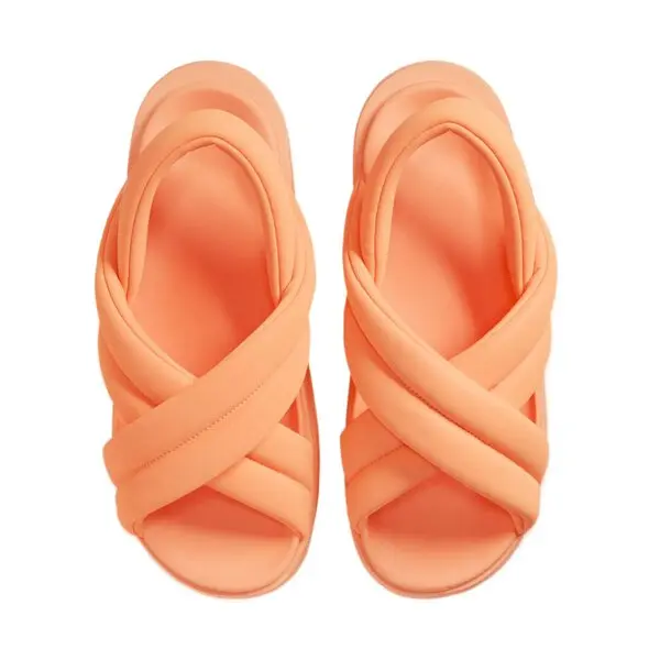 Nike Max Isla Sandals - Orange/white