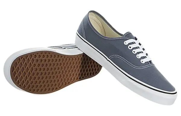 VANS Authentic Low Top Lace-up Sneakers - Blue