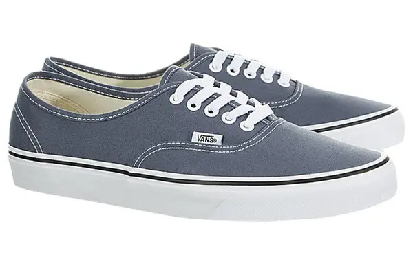 VANS Authentic Low Top Lace-up Sneakers - Blue