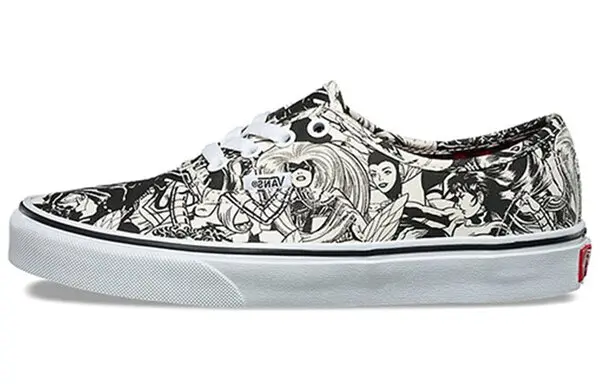 VANS Marvel X Authentic "graphic Print" Sneakers - White