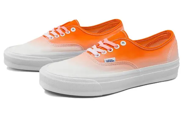 VANS Og Authentic Lx 'dip Dye - White/orange
