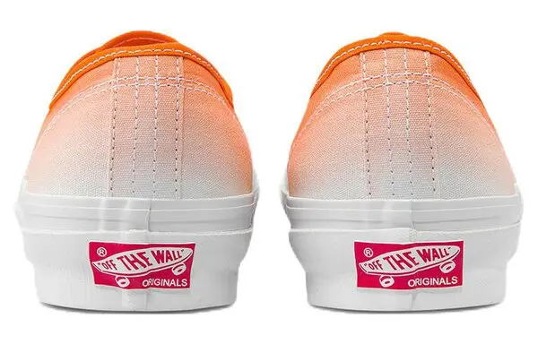 VANS Og Authentic Lx 'dip Dye - White/orange