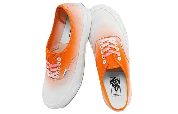 VANS Og Authentic Lx 'dip Dye - White/orange
