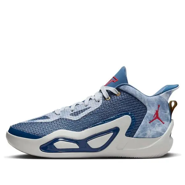 JORDAN Tatum 1 "denim - Stone Blue/university Red-mystic Navy