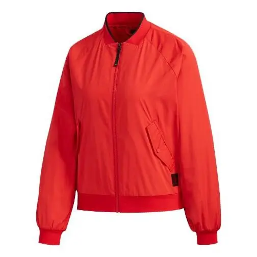 Adidas Limited Edition Polar Fleece Aviator Jacket - Red