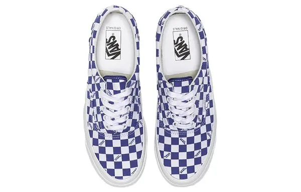 VANS Og Era Lx Checkerboard Logo Sneakers - Bluewhite