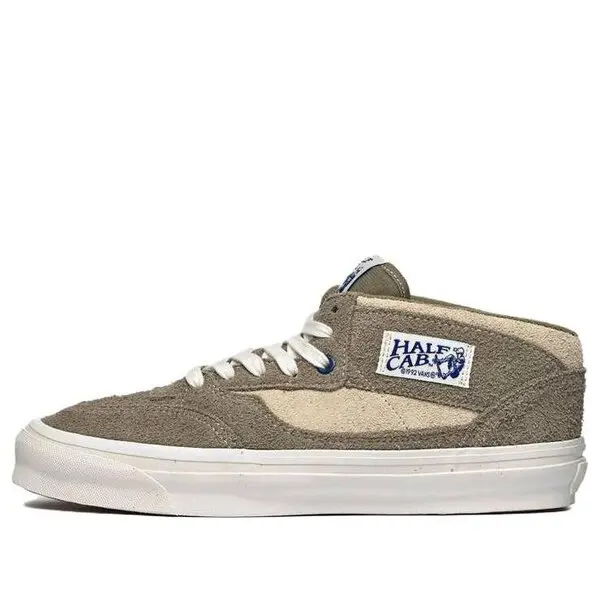 VANS Half Cab Og Lx Hairy Suede Sneakers - Khaki