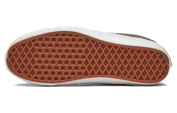 VANS Half Cab Og Lx Hairy Suede Sneakers - Khaki