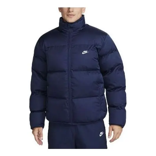 Nike Club Puffer Jacket - Navy