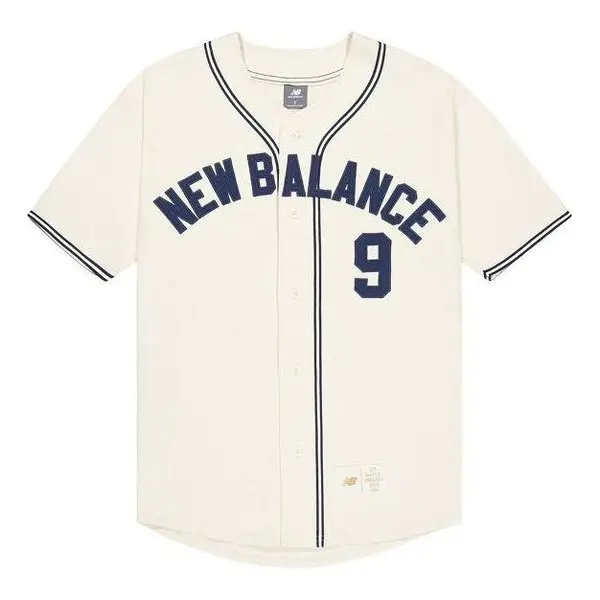 NEW BALANCE Sportswear Greatest Hits Baseball Shirt Asia Sizing - Beige