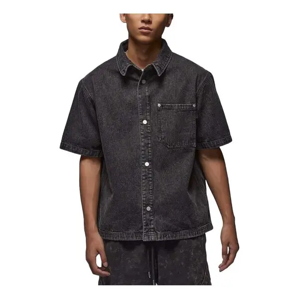 JORDAN Denim Shirt Asia Sizing