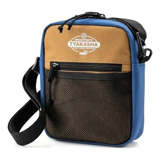 PUMA X Tyakash Crossbody Bag - Blue/tan