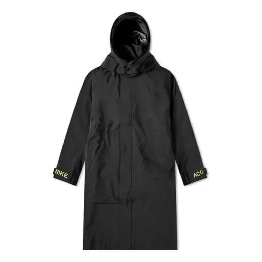 Nike Gore-tex Hooded Windproof Jacket - Black