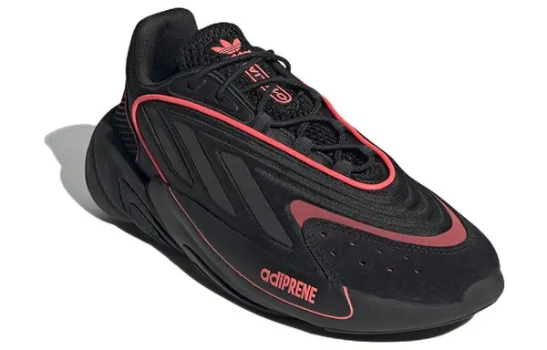 Adidas Ozelia "black Turbo" Sneakers - Black/pink