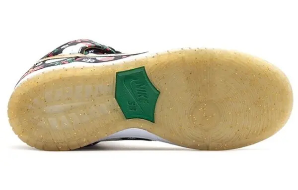 Nike X Concepts Sb Dunk High Premium "ugly Christmas Sweater