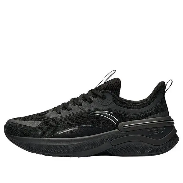 ANTA C37 Athletic Sneakers - Black/silver