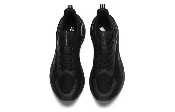 ANTA C37 Athletic Sneakers - Black/silver