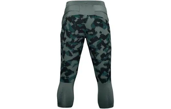 Under Armour Run Anywhere 3/4 Leggings 'blue Camo