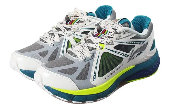 LI-NING Furious Rider 3 Og Athletic Sneakers - Grey/white/blue
