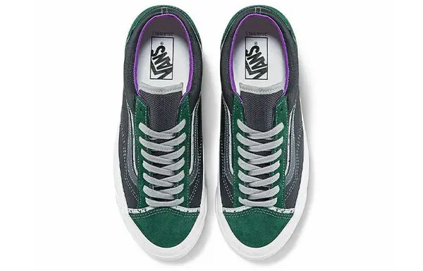 VANS Og Style 36 Lx "black Green - Black/green
