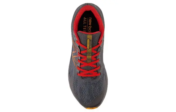 NEW BALANCE Dynasoft Nitrel V5 Performance Footwear - Dark Gray/yellow/red
