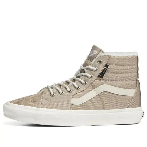 VANS Sk8-hi Cordura Sherpa High Top Sneakers - Cream