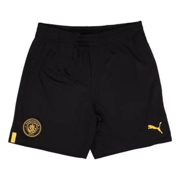 PUMA Manchester City F.c. 22/23 Replica Shorts - Black/gold