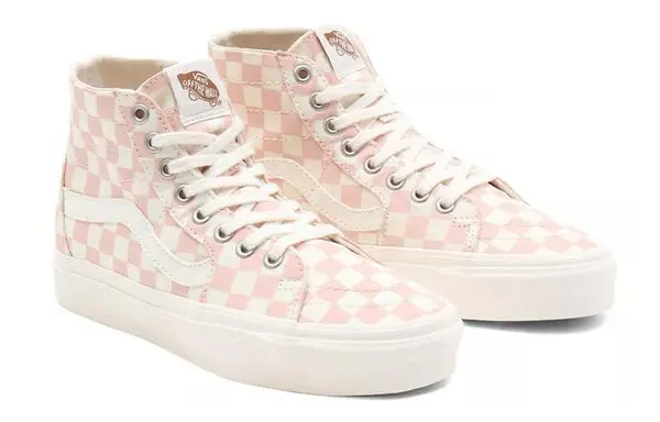VANS Sk8-hi High Top Sneakers - Pink/blue