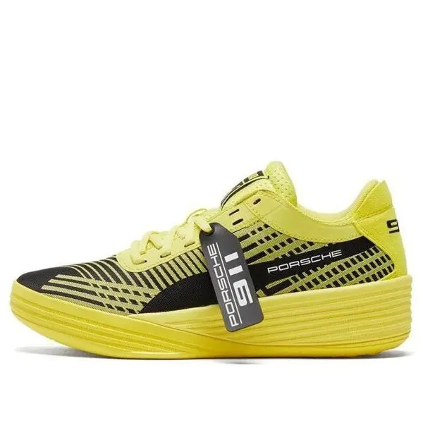 PUMA Porsche Legacy X Clyde All-pro "icelandine" Sneakers - Yellow/black
