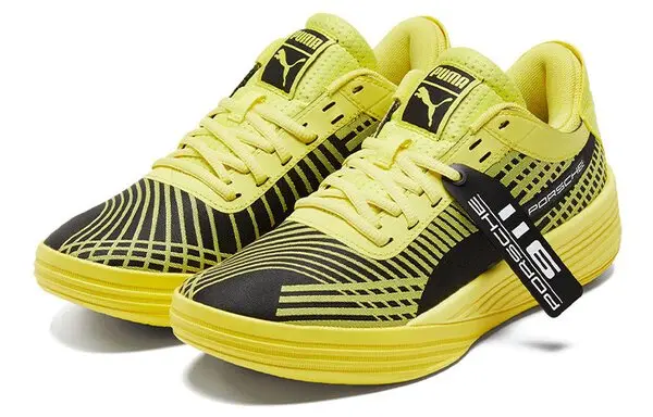 PUMA Porsche Legacy X Clyde All-pro "icelandine" Sneakers - Yellow/black