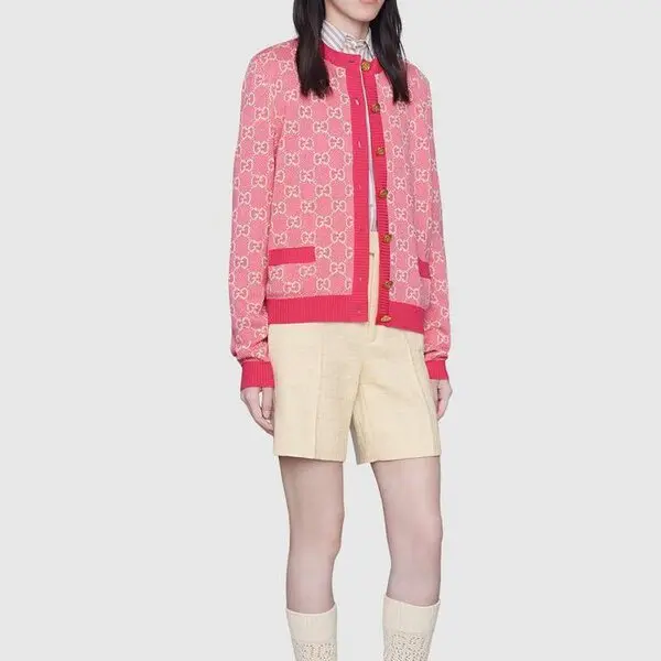 Gucci Full Cotton Wool Cardigan