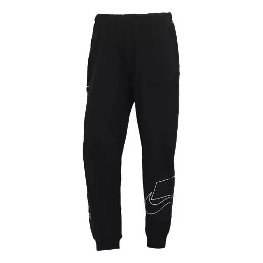 Nike Fleece Joggers - Black