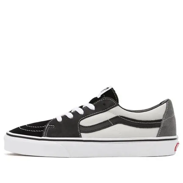 VANS Sk8-low "color Block" Low Top Sneakers - Black/white/grey