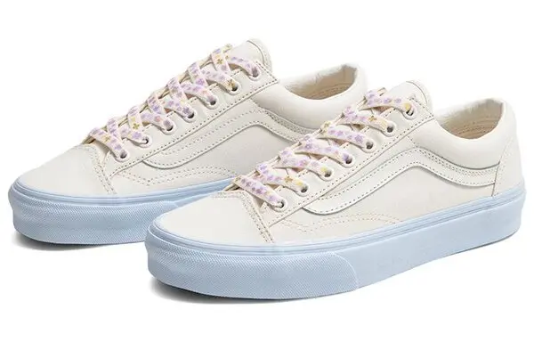 VANS Style 36 Classics Low Top Sneakers - White/sky Blue