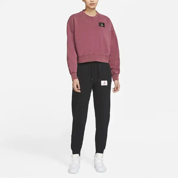 JORDAN Flight Crewneck Sweatshirt - Red