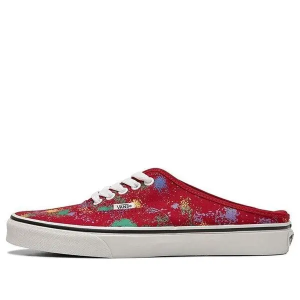 VANS Authentic Mule Sneakers - Red