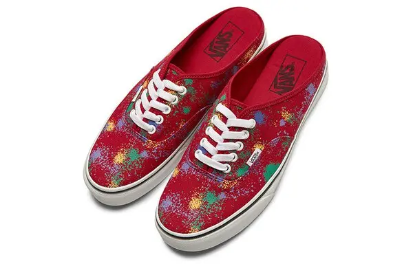 VANS Authentic Mule Sneakers - Red