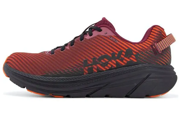 Hoka One One Rincon 2 Athletic Sneakers - Cordovan/anthracite