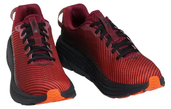 Hoka One One Rincon 2 Athletic Sneakers - Cordovan/anthracite