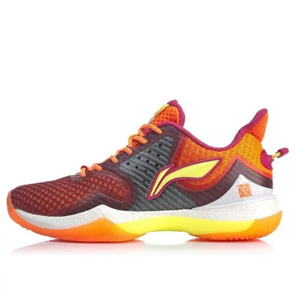 LI-NING Halberd Ayaq002-2 Badminton Shoes - Orangered