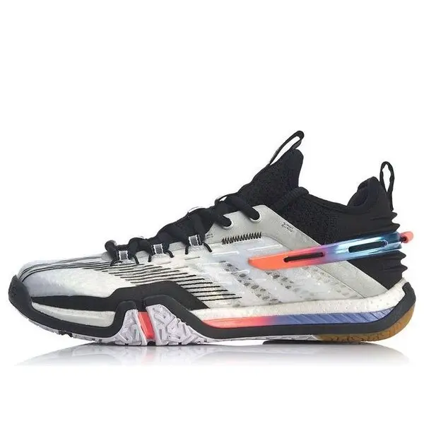 LI-NING Ground Flying Athletic Sneakers - Black/white/red