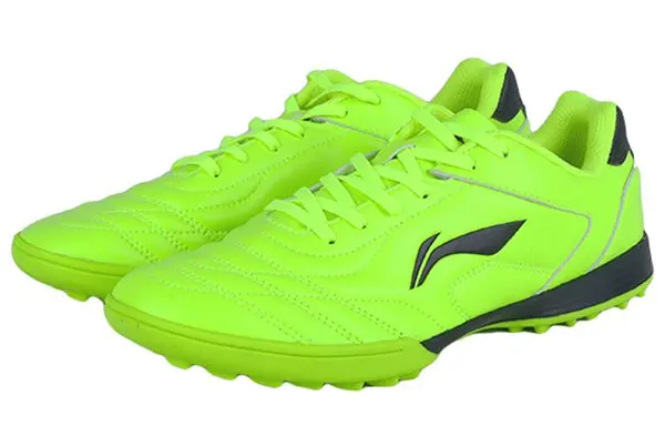 LI-NING Training Soccer Shoes - Green/black